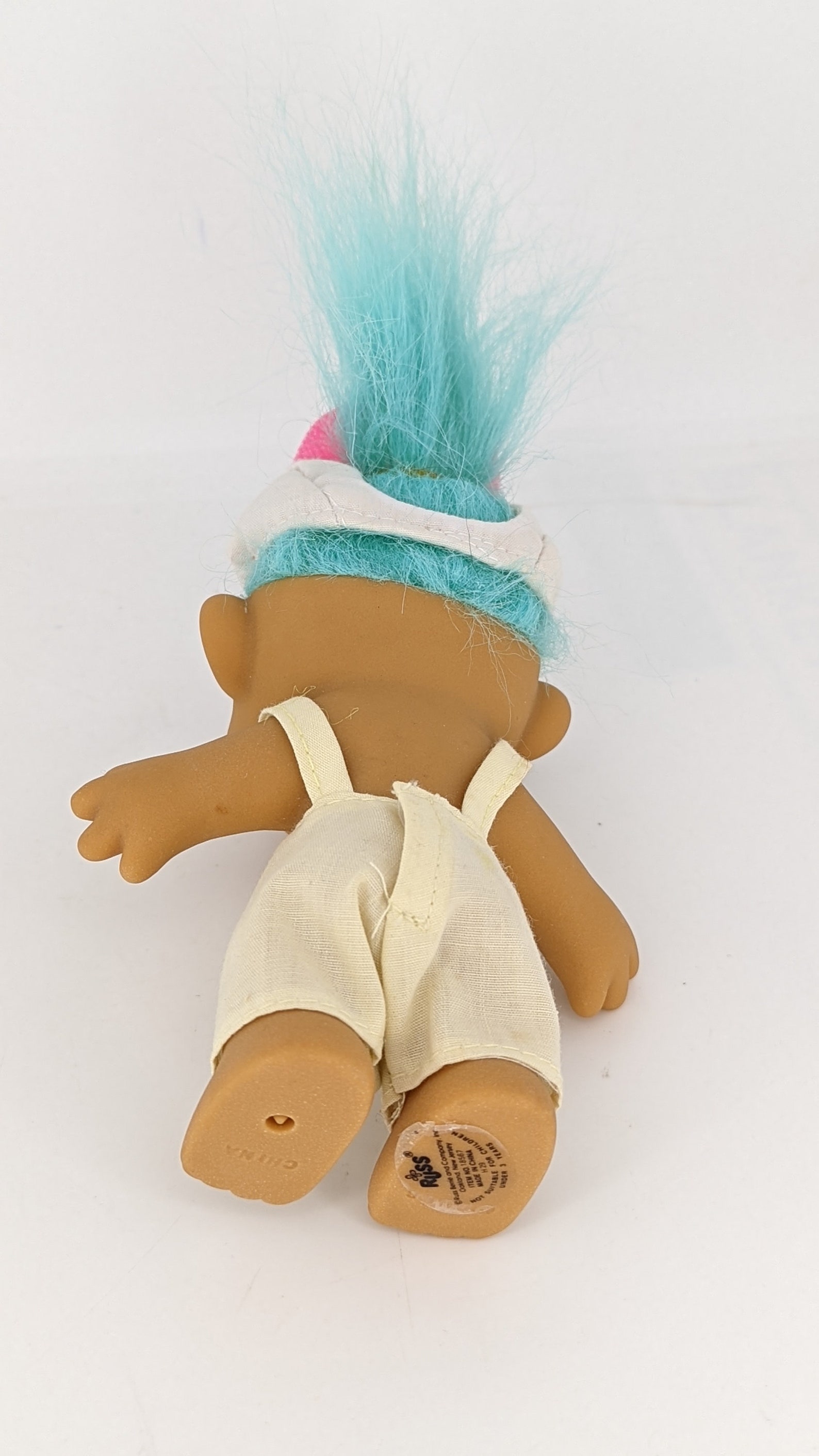 Russ Troll Doll Vintage Retro Crazy Wild Hair Easter Bunny Spring ...