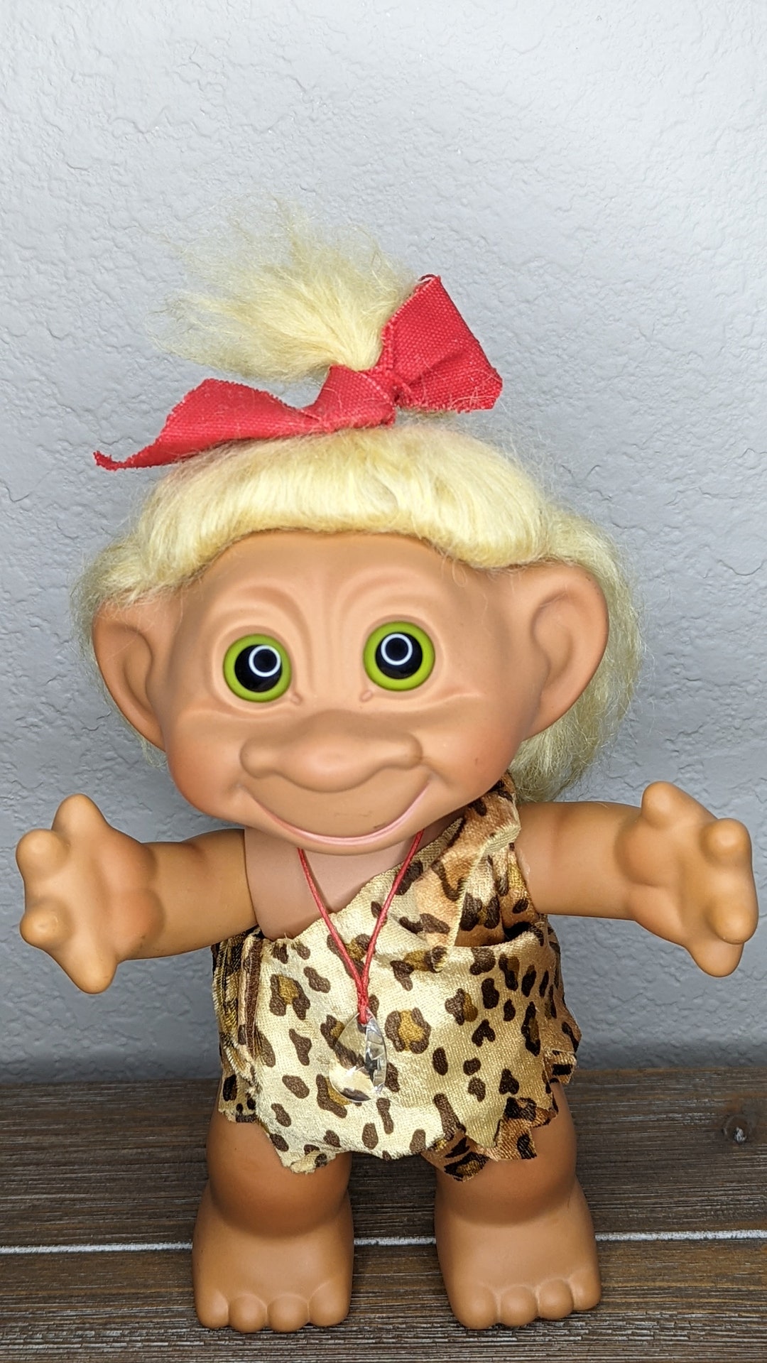 Danbury Mint Porcelain Troll Doll Sheena Cave Girl Poseable 9 Inches - Etsy