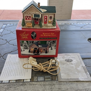 Its a Wonderful Life Village - Etsy Its a Wonderful Life Village - Etsy