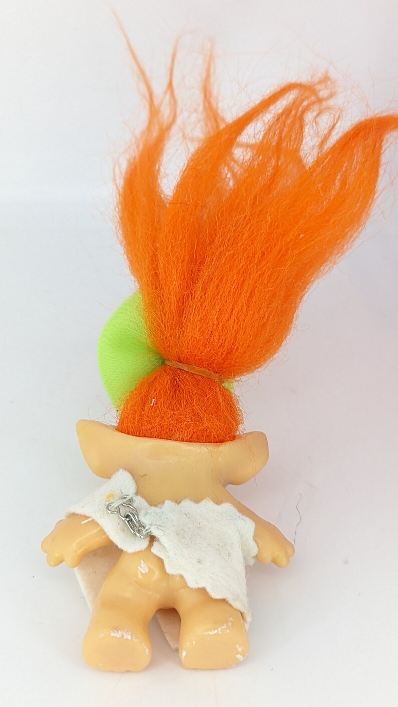 1960s Fakie Clone Troll Doll Vintage Retro Crazy Orange Hair Spring 3 ...