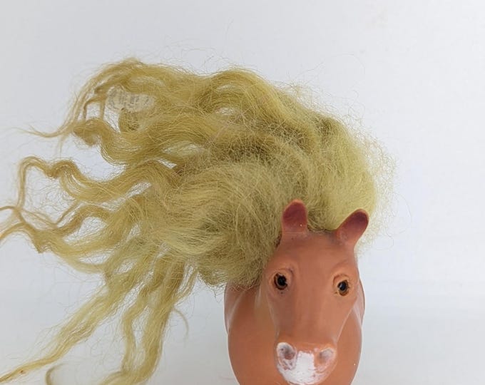 Troll Doll Rauls Plastech Horse Pony Vintage 6" Collectible Figure - Etsy