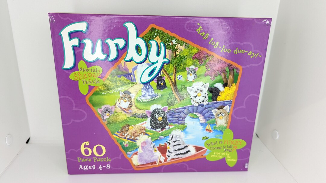 Furby Puzzles Factory Sealed Collectible Vintage - Etsy