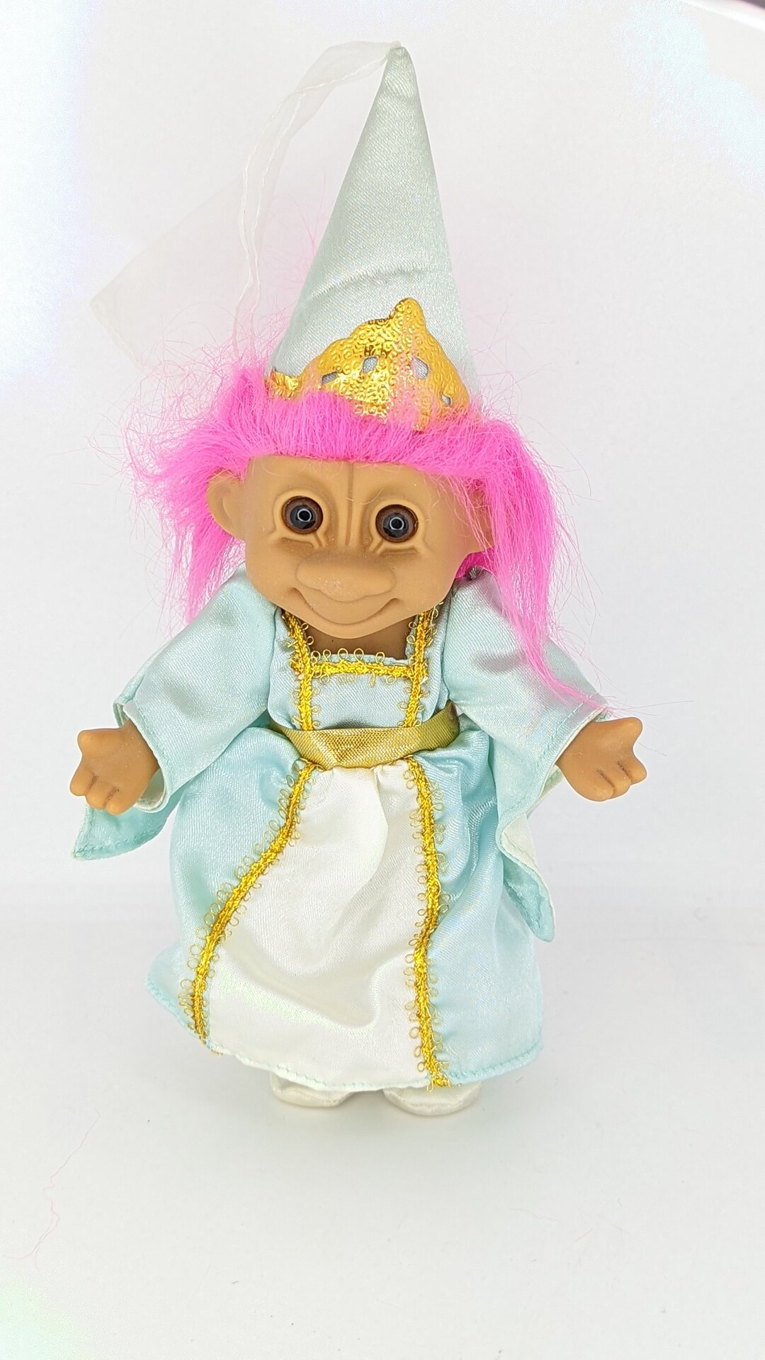 Russ Troll Doll Vintage Retro Crazy Wild Hair Princess Tracey 7 Inch ...