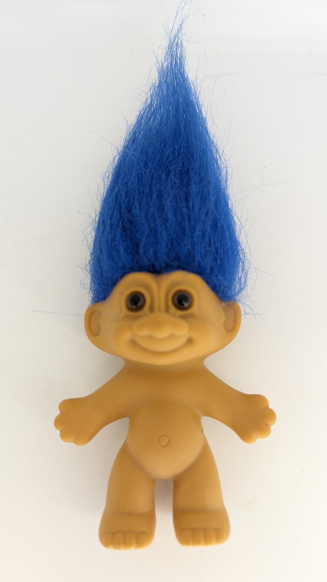 Troll Doll Blue Retro Vintage Old 3 Inch - Etsy