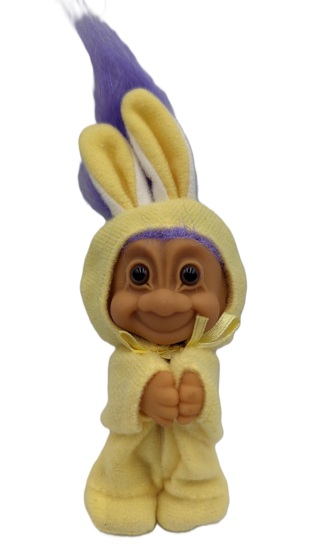 Troll Doll Easter Bunny Rabbit Clip on Grabber Vintage 3" - Etsy