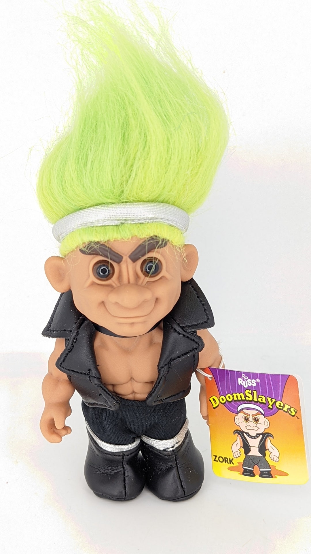 Troll Doll Green Hair Zork Russ Doom Slayer 5 Inches New - Etsy