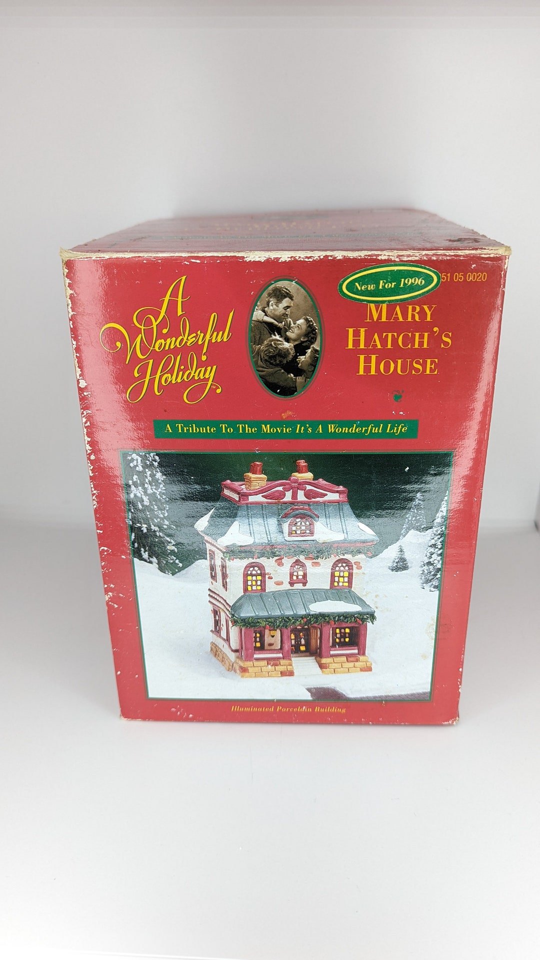 BEDFORD FALLS Mary Hatch House It's a Wonderful Life Village 1996 ...