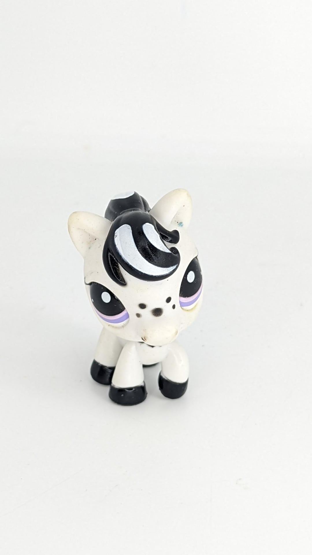 Littlest Pet Shop LPS Black & White HORSE 2247 Blythe Photoshoot ...