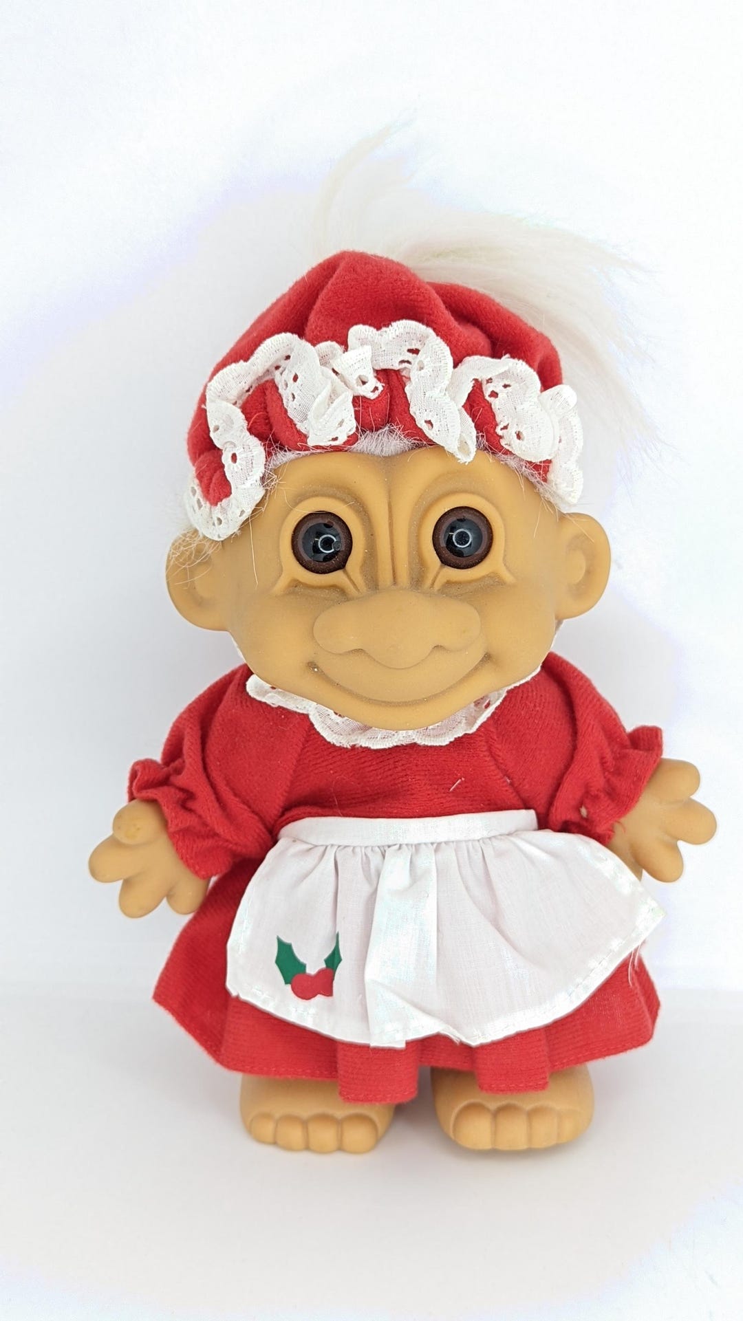 Mrs Claus Christmas Gift Troll Doll 8 Inch Collectible Figure - Etsy