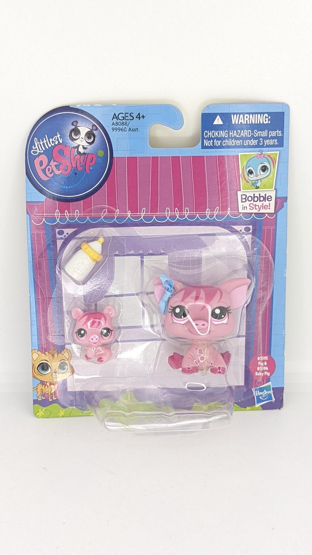 Littlest Pet Shop Mommy & Baby Pig 3595 3596 LPS Authentic Hasbro - Etsy