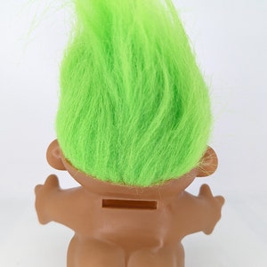 Troll Doll Chubby Bank 8 Inch Green Hair - Etsy