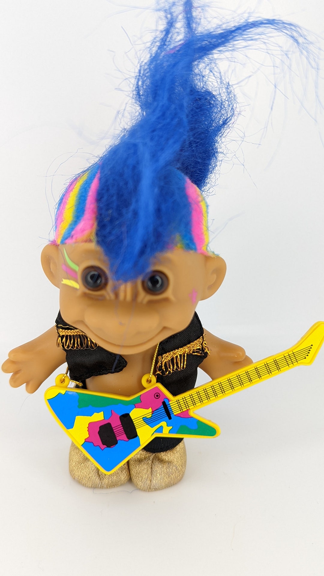 Troll Doll Punk Rock N Roll Mohawk Russ - Etsy