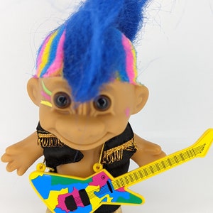 Troll Doll Punk Rock N Roll Mohawk Russ - Etsy