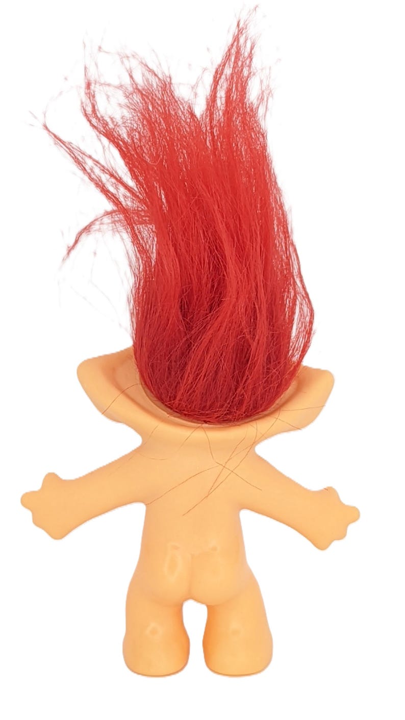 Troll Doll Retro Collectible Good Luck Bingo Gift Figure 5" - Etsy