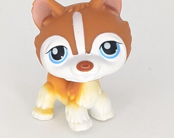 Littlest Pet Shop LPS Husky Dog #1817 - Etsy