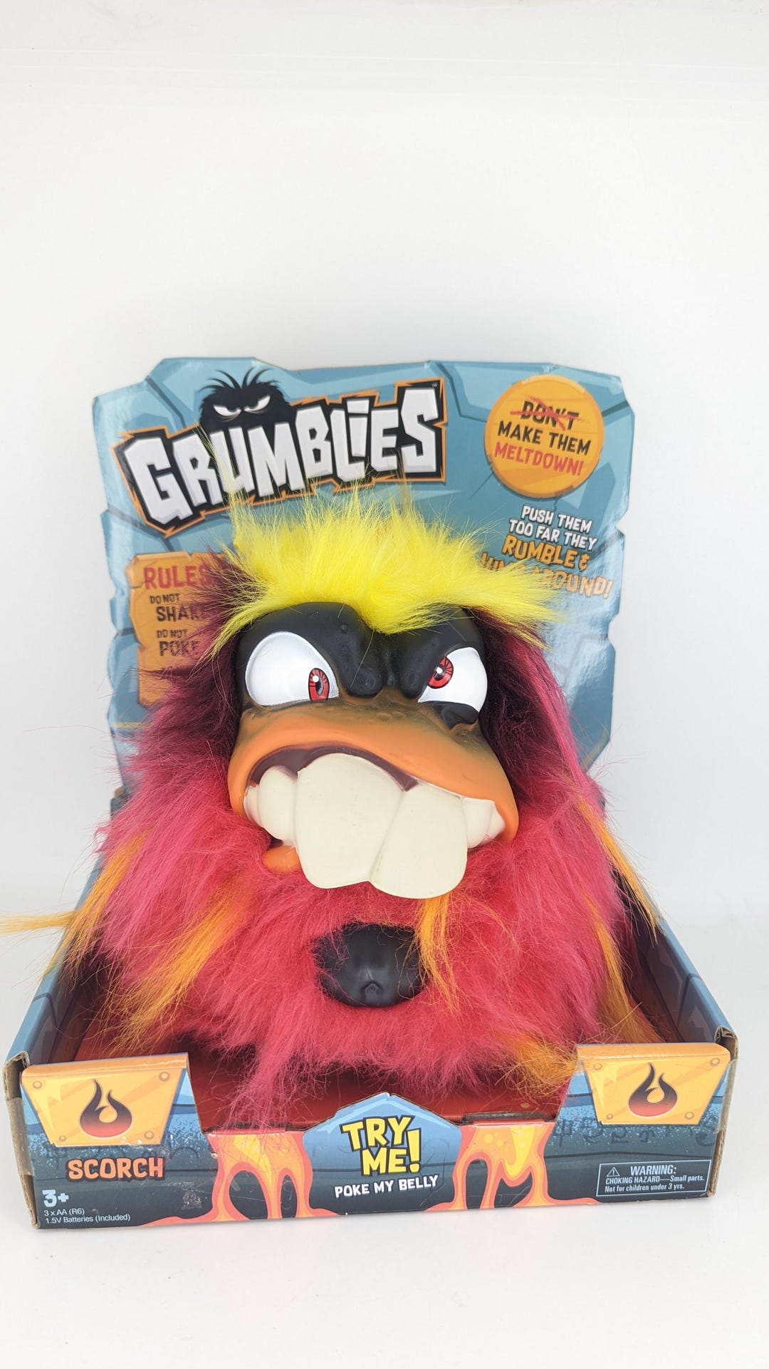 Furby Like Electronic Talking Brand New Plush Grumblies - Etsy