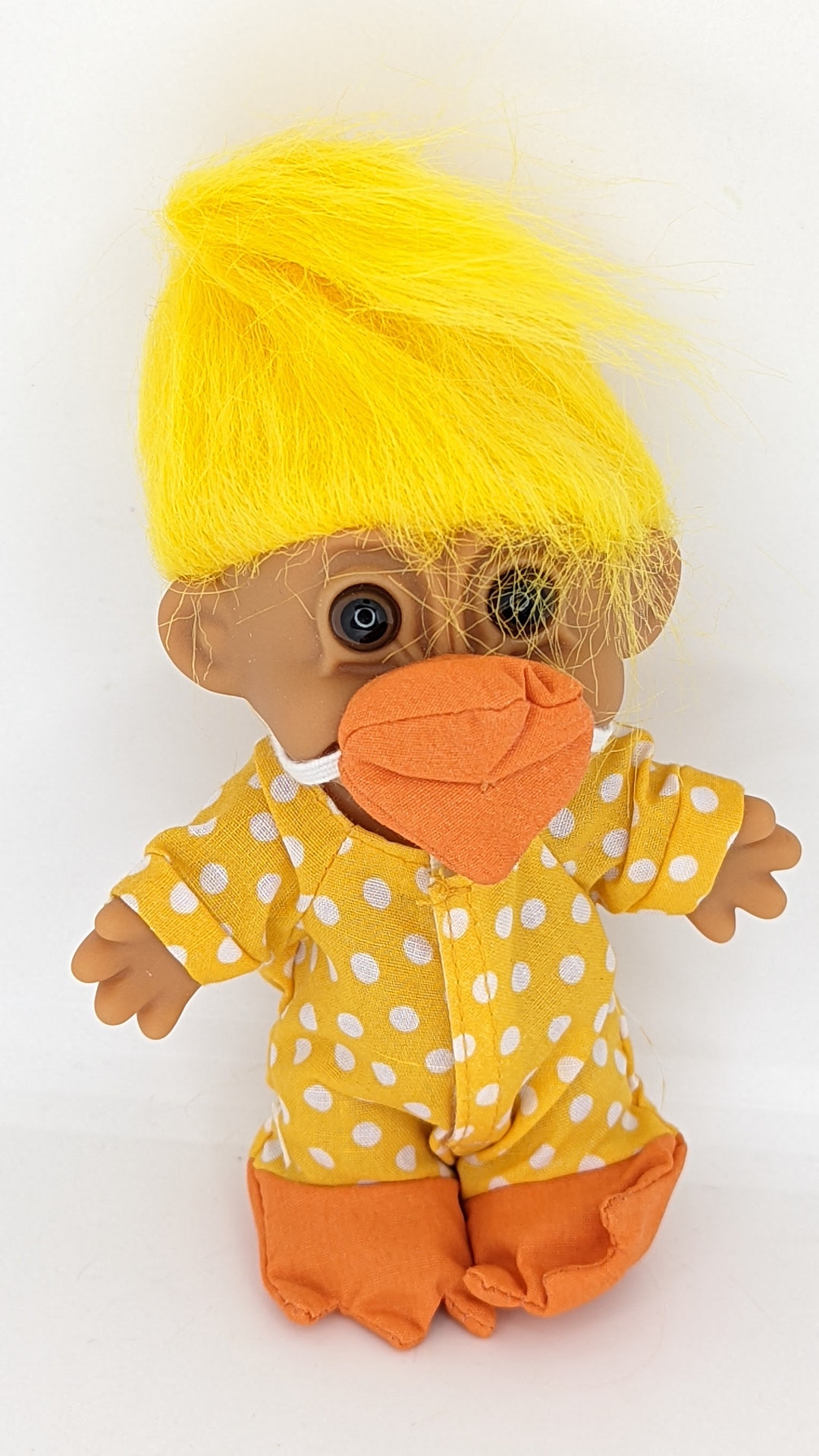 Russ Easter Chick Duck Troll Doll New 5 Inch - Etsy