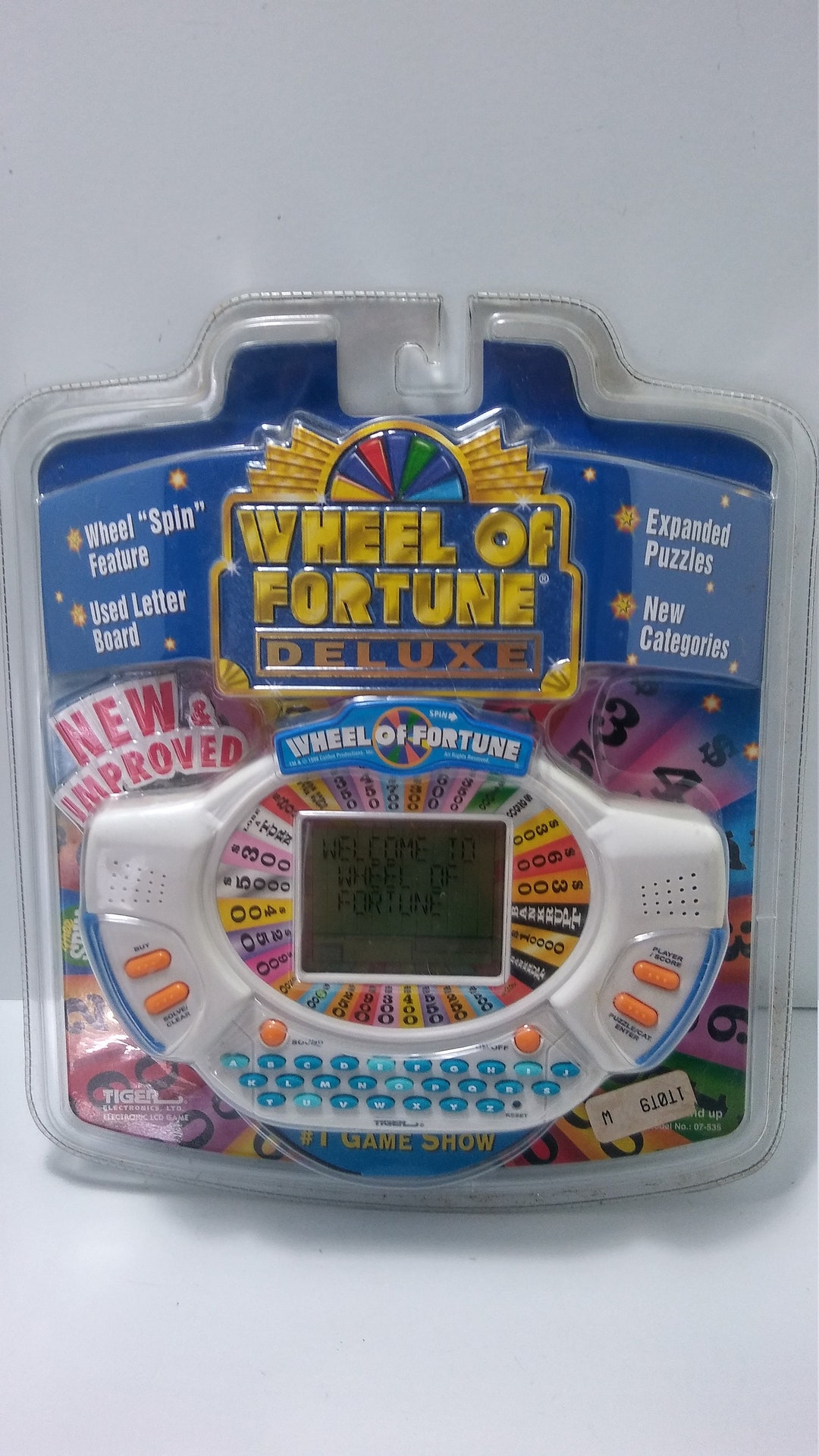 New Tiger Electronics Wheel of Fortune Handheld Video Game Lcd - Etsy