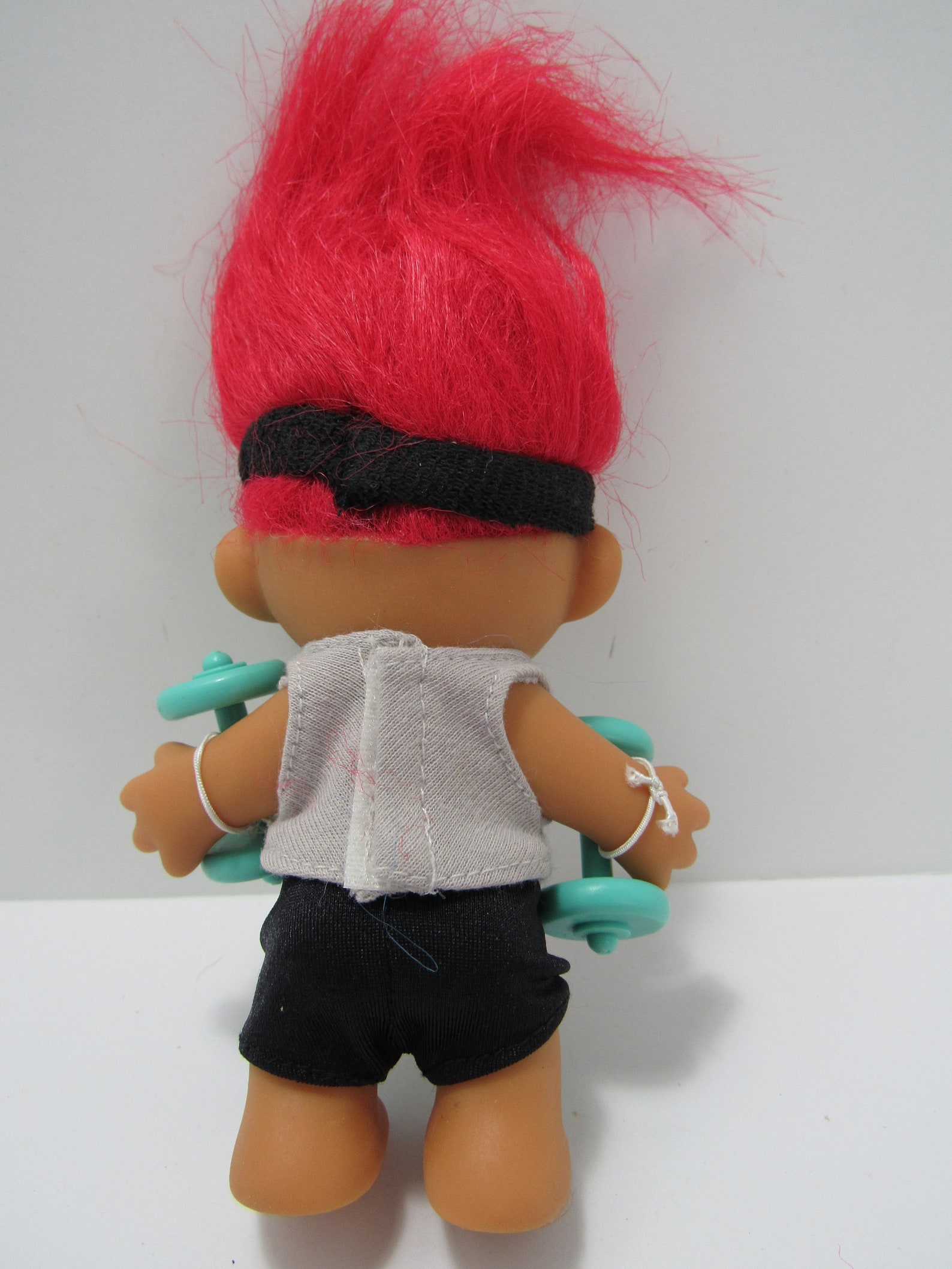 Gym Workout Muscle Man Troll Doll Russ | Etsy