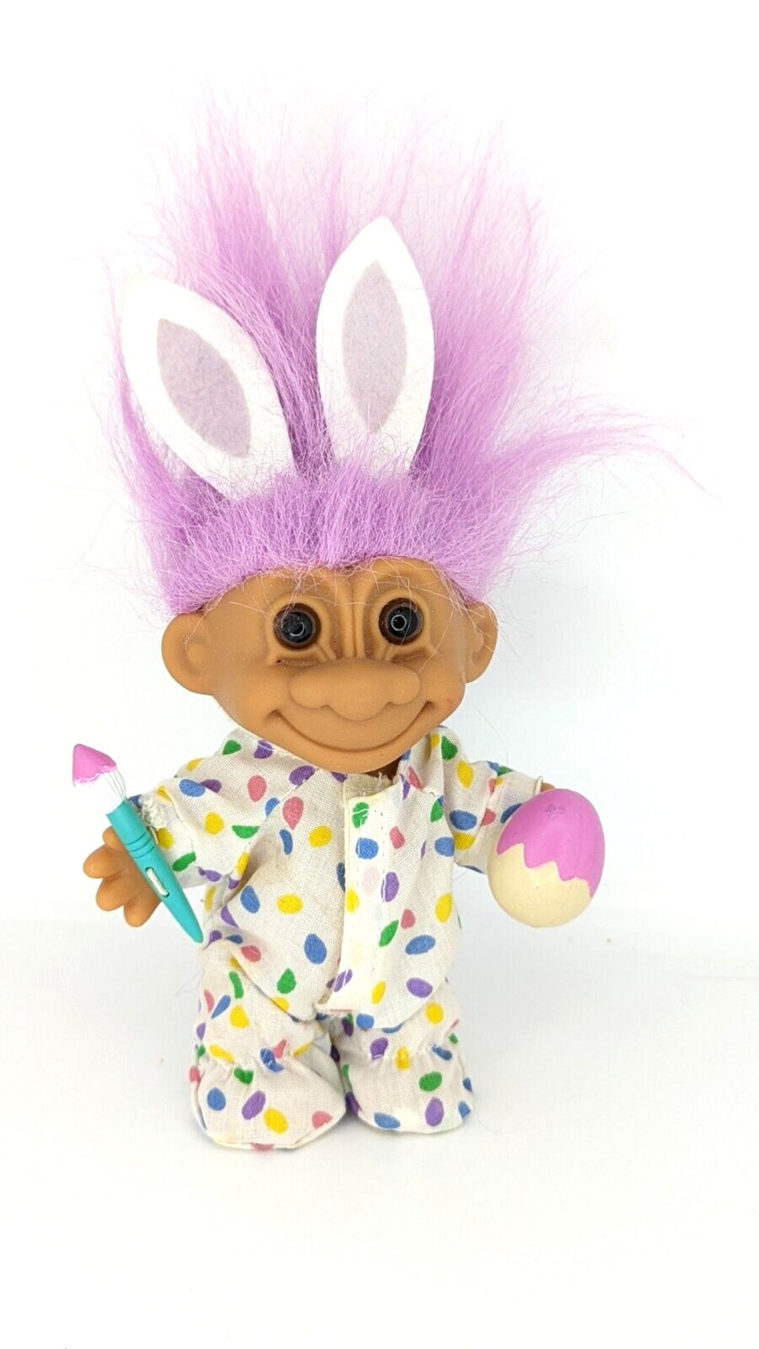 Russ Troll Doll Vintage Retro Crazy Wild Hair Easter Bunny Spring - Etsy