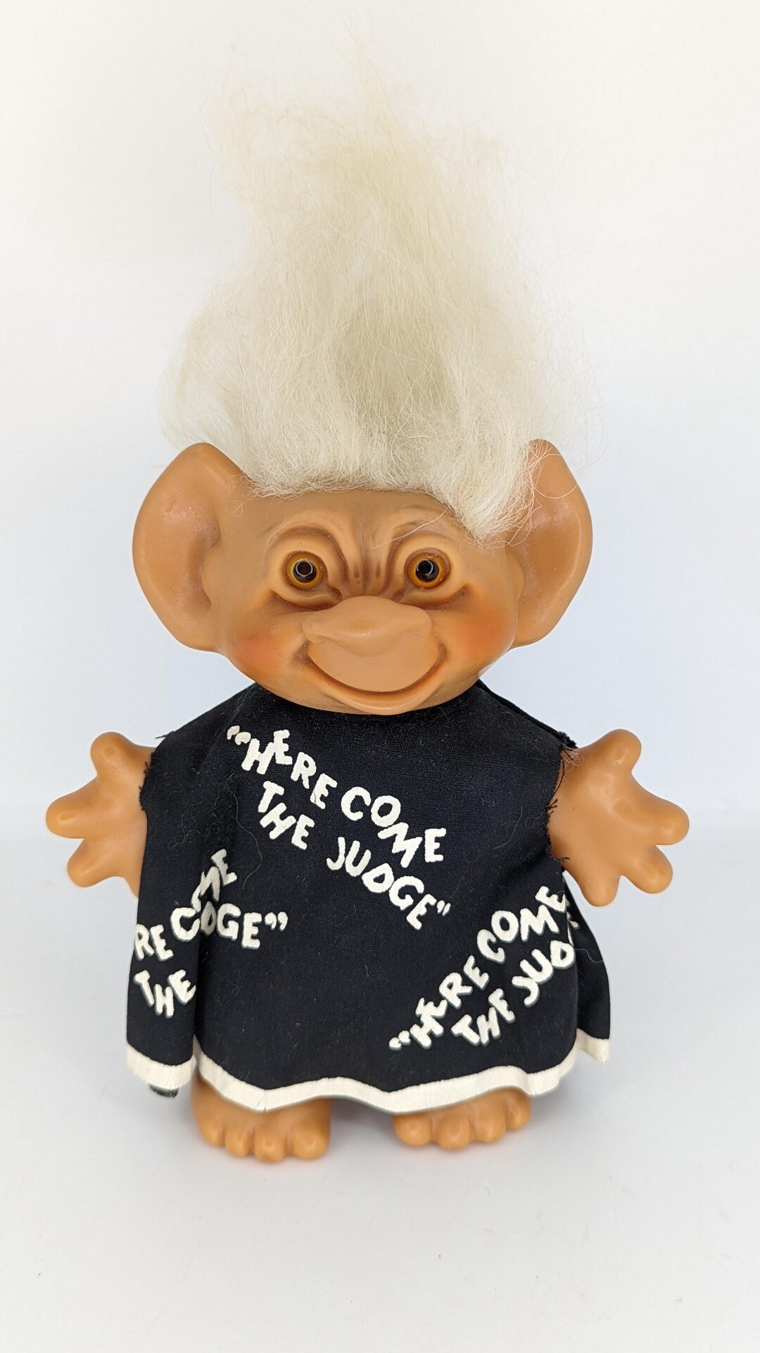 Wishnik Uneeda Vintage Laugh in TV Show 1968 Here Come the Judge Troll ...