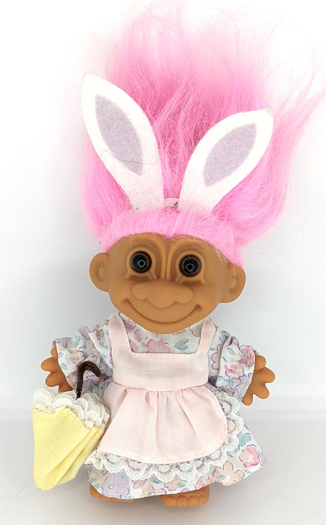 Vintage Troll Doll Russ 5 Inch Easter Bunny Gift Pink Hair - Etsy