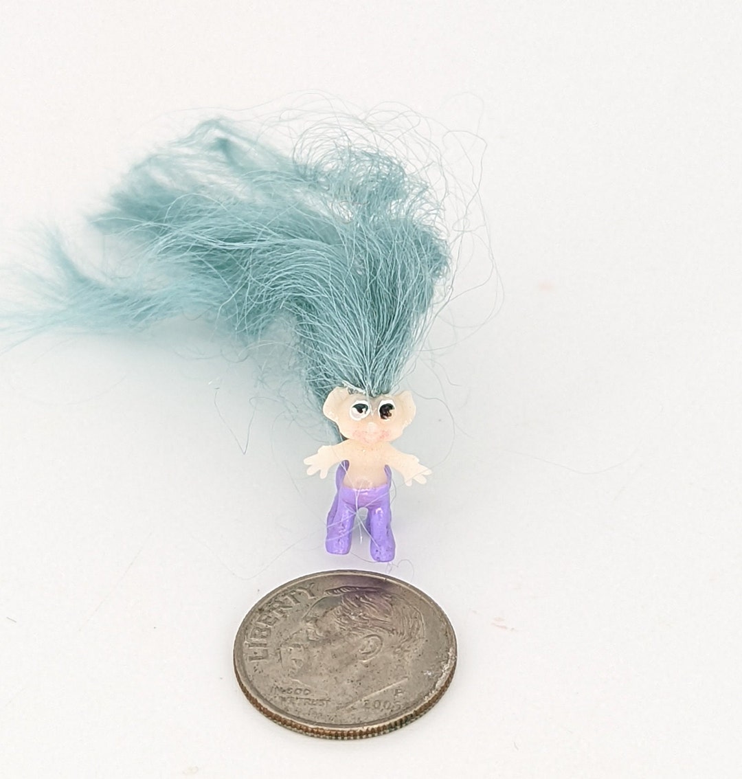 Troll Doll Retro Vintage Old 1 Inch Smallest Micro Troll OOAK Centaur ...
