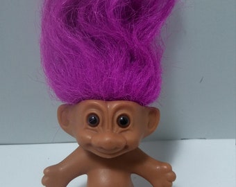 Purple Hair Troll - Etsy