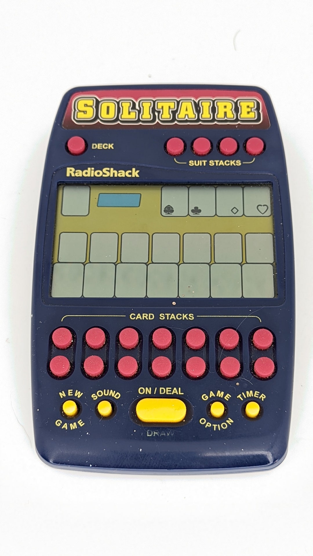 Radica Solitaire Handheld Electronic Game Casino Travel Vintage Retro ...