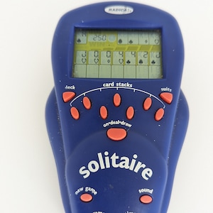 Solitaire Radica Handheld Game 2000 - Etsy