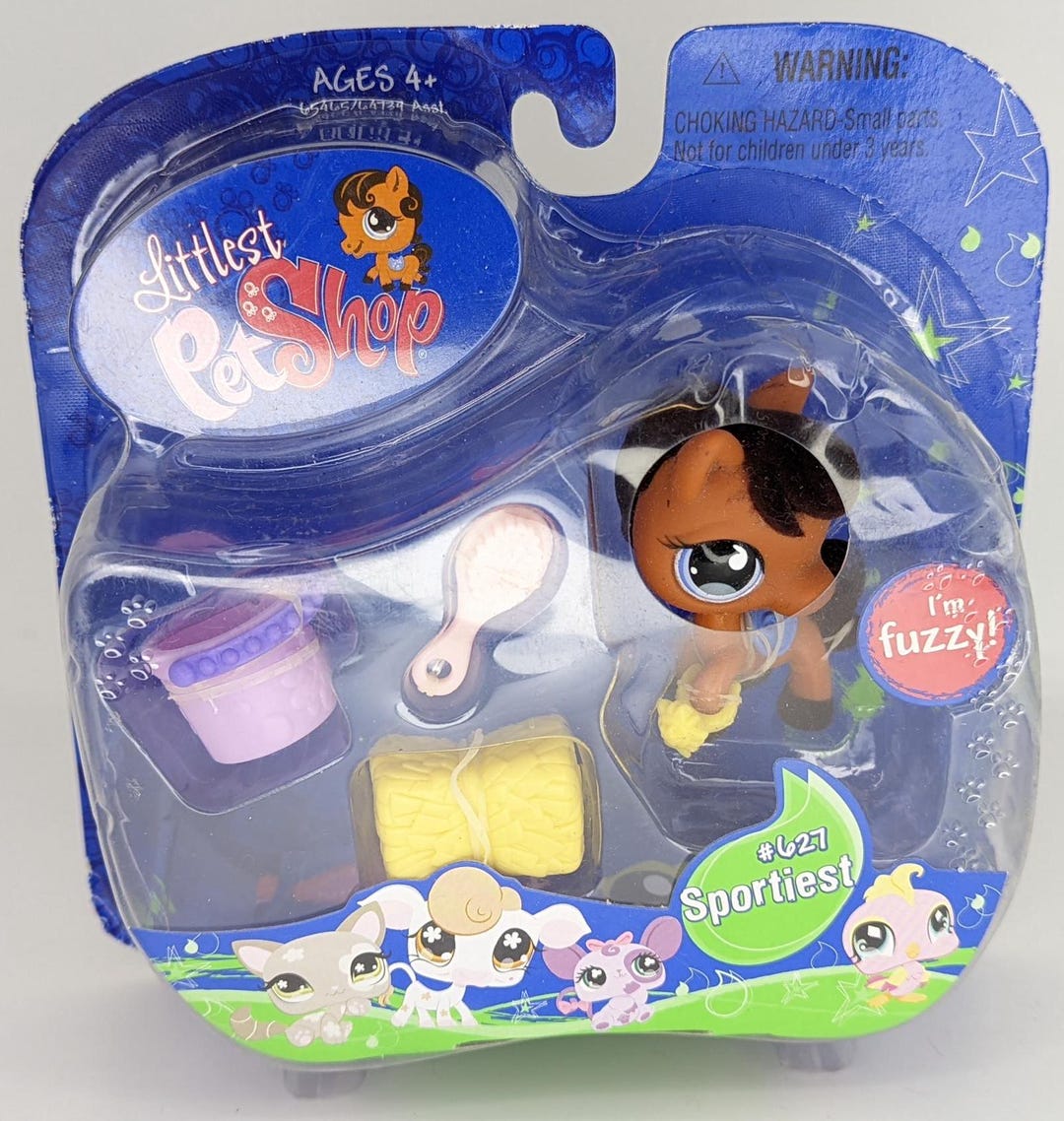Authentic Littlest Pet Shop Rare 627 Horse Pony LPS - Etsy