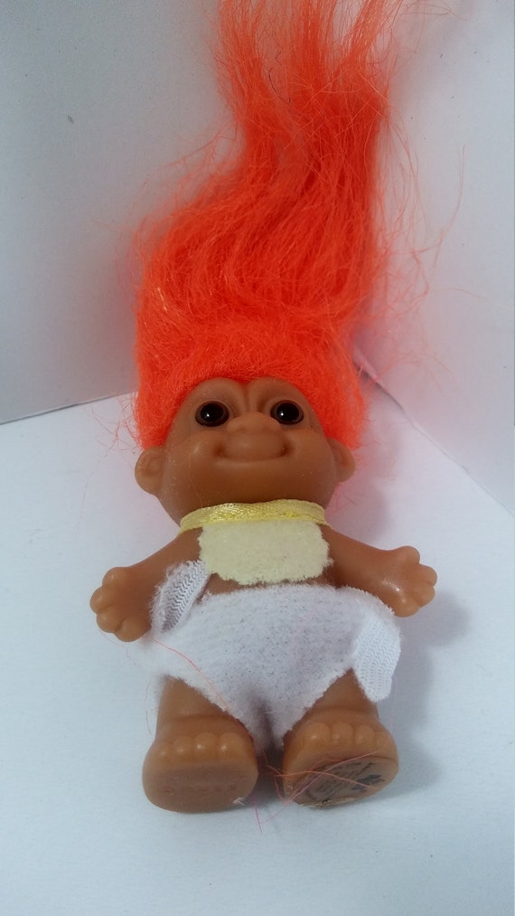 Dolls Toys & Games Russ Baby Trolls Lot Bibs Yellow and Orange Hair ...