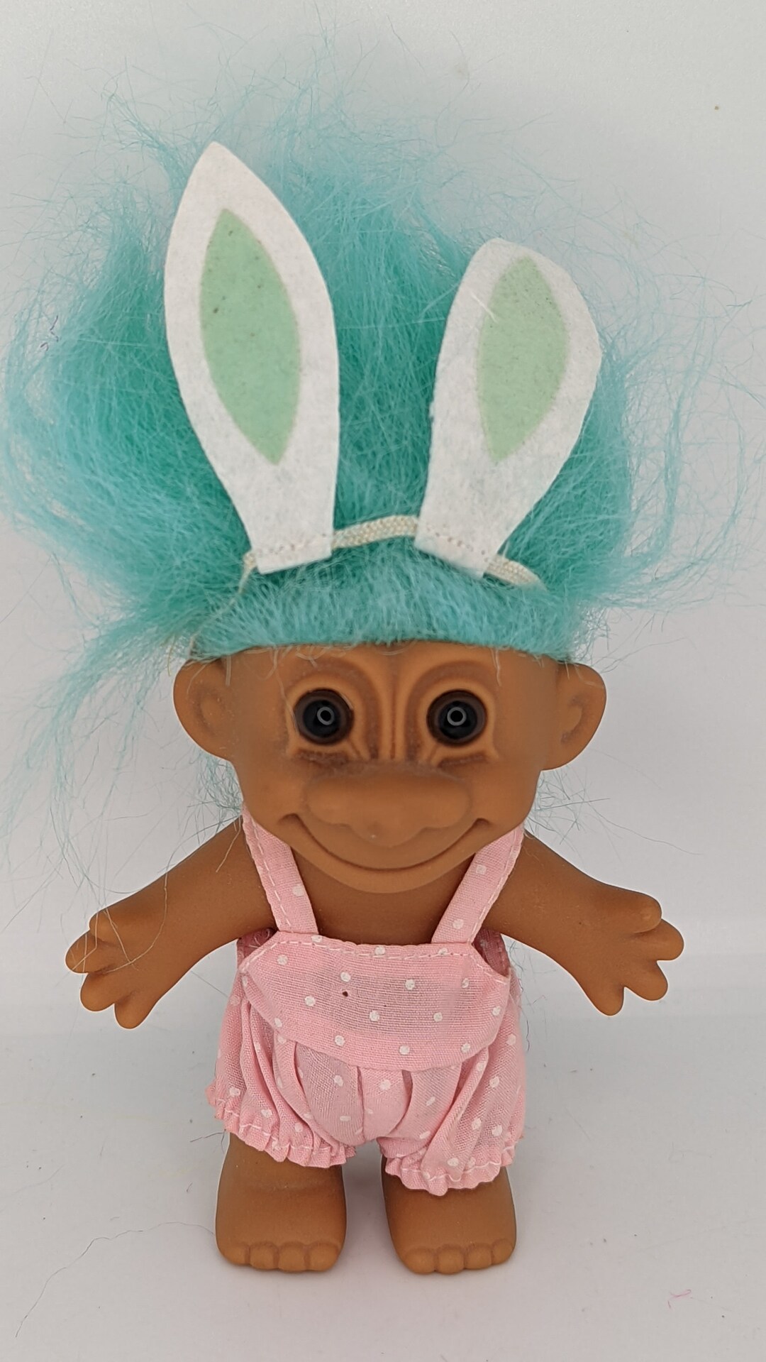 Vintage Troll Doll Russ 5 Inch Easter Bunny Gift Green Hair - Etsy