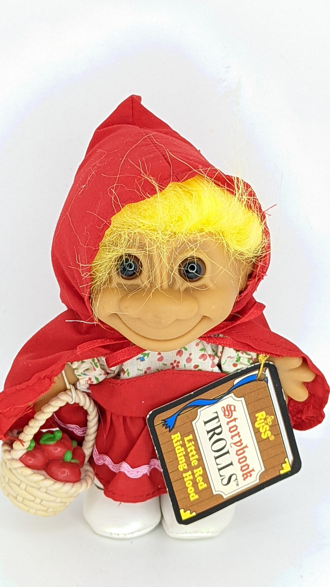 Little Red Riding Hood Disney Troll Doll Yellow Hair - Etsy