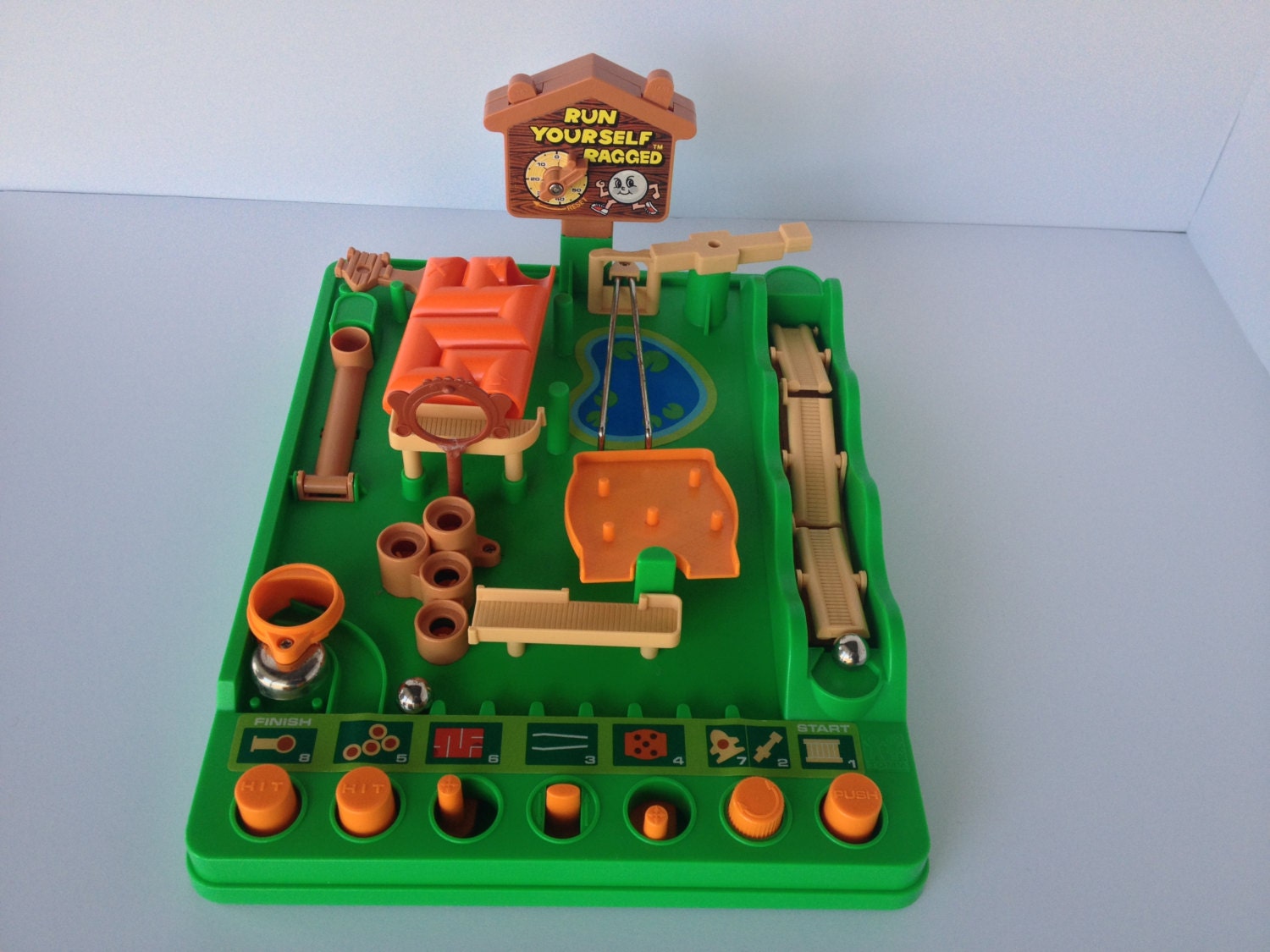 Vintage Collectible Rare Run Yourself Ragged Board Game - Etsy