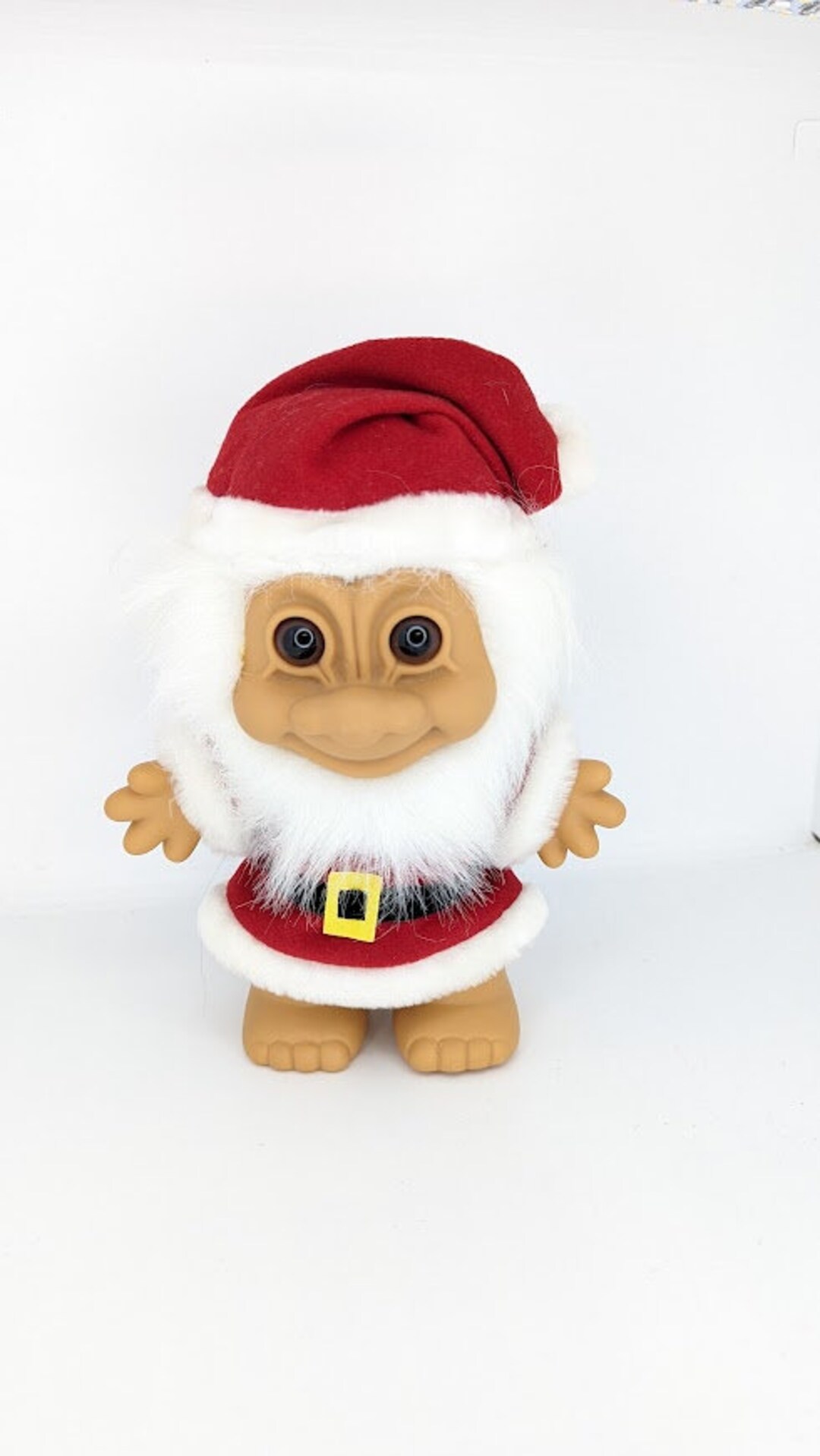Troll Doll Santa Christmas 8 Inch Vintage Retro Russ - Etsy