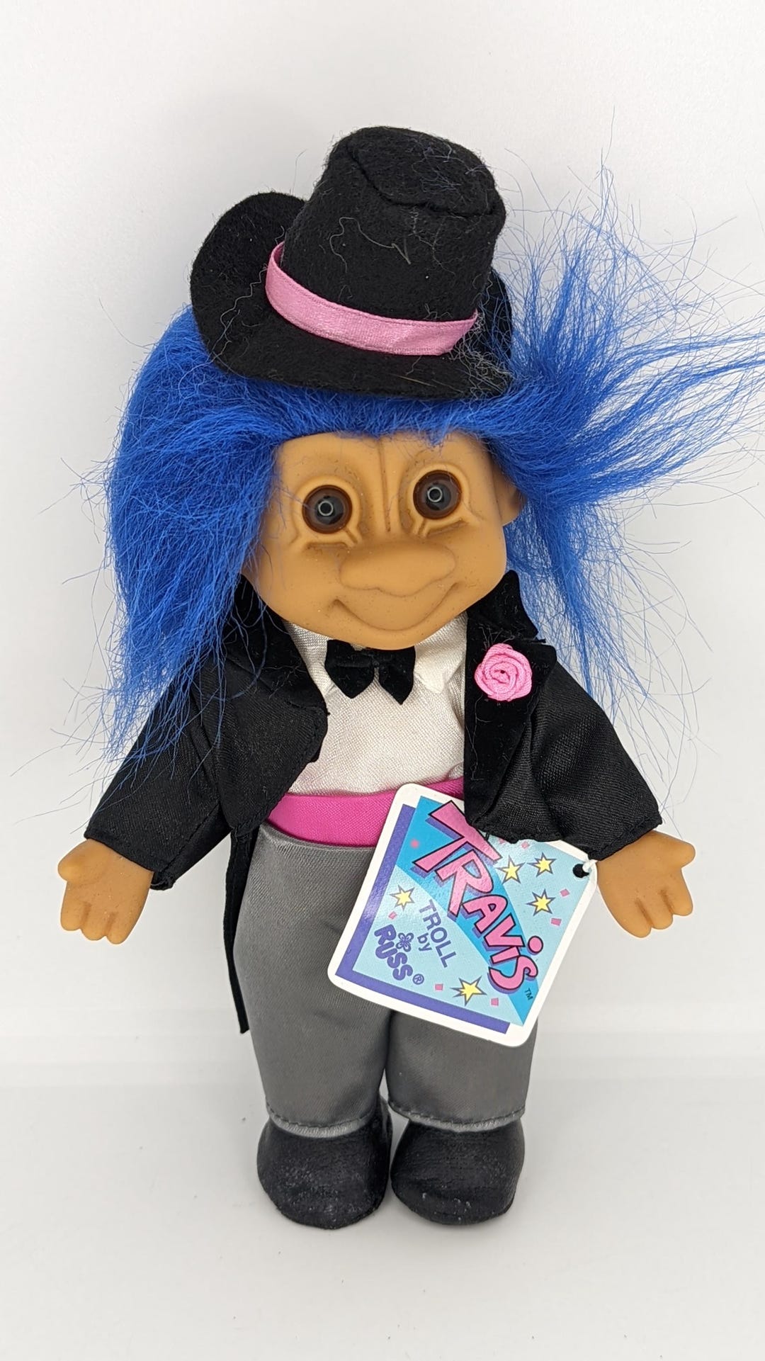 Russ Travis Troll Doll Boy 7 Inch Groom Vintage - Etsy
