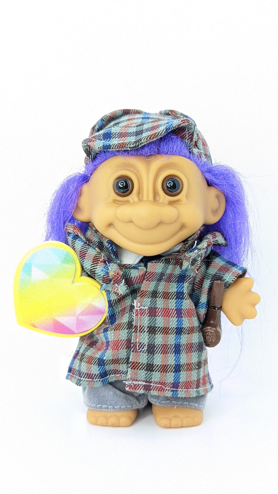 Troll Doll Russ OOAK Valentine Detective of Love - Etsy