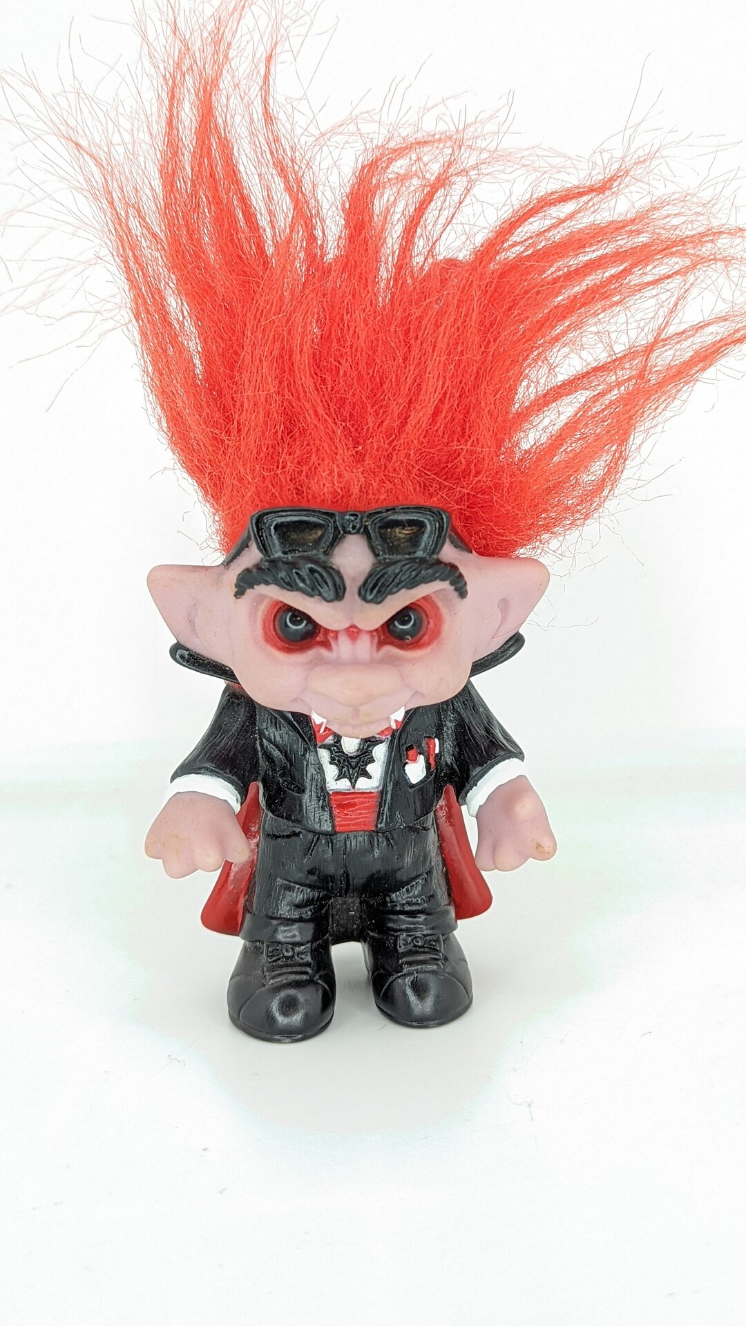 Vintage Halloween Troll Doll Monster Vampire Dracula Blood Rare - Etsy