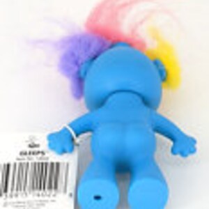 Troll Doll Blue Good Luck Bingo Vintage Alien Russ Rare 3 Inch Gleep - Etsy