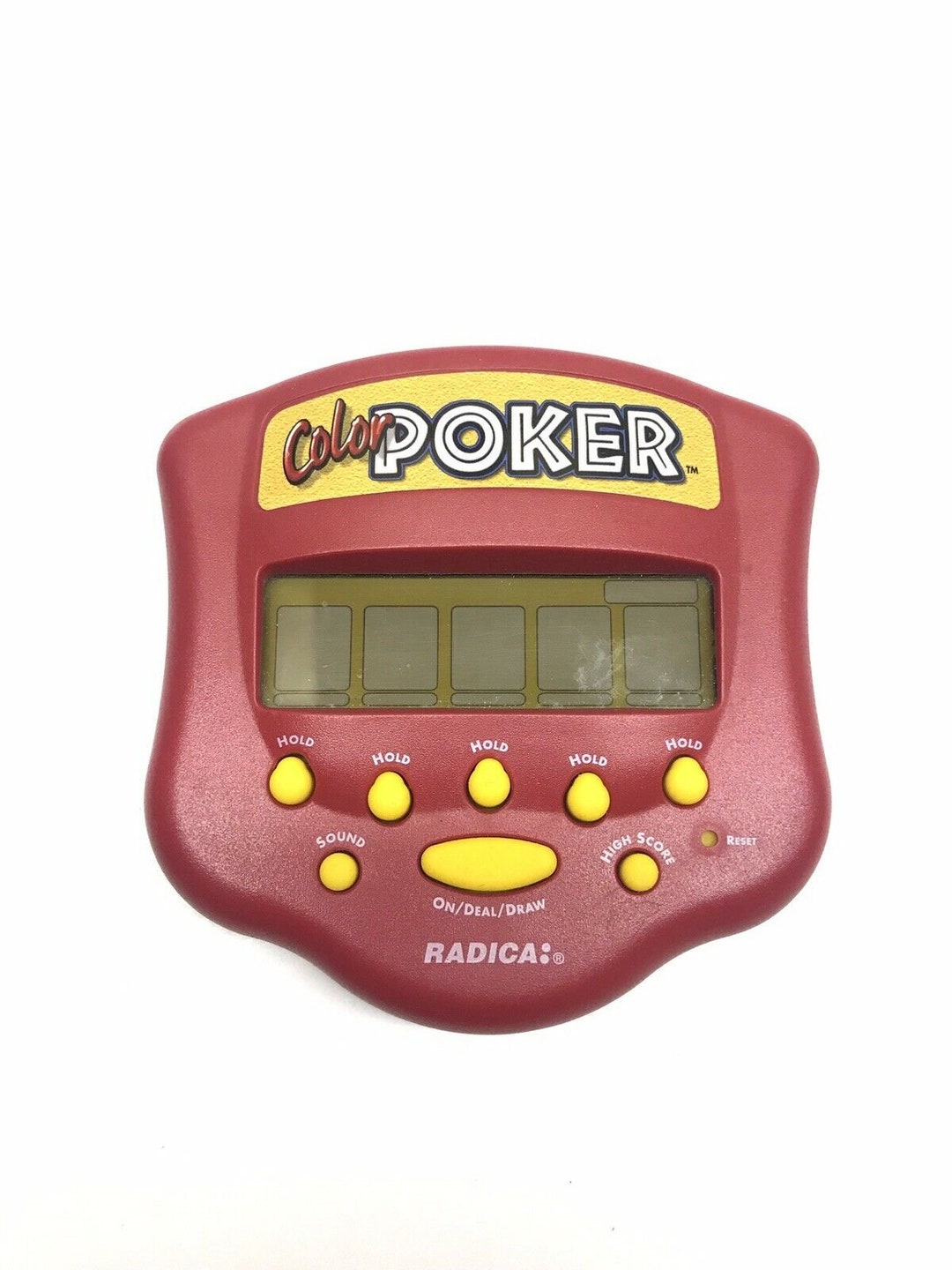 Poker Radica Color Vintage Electronic Handheld Game - Etsy
