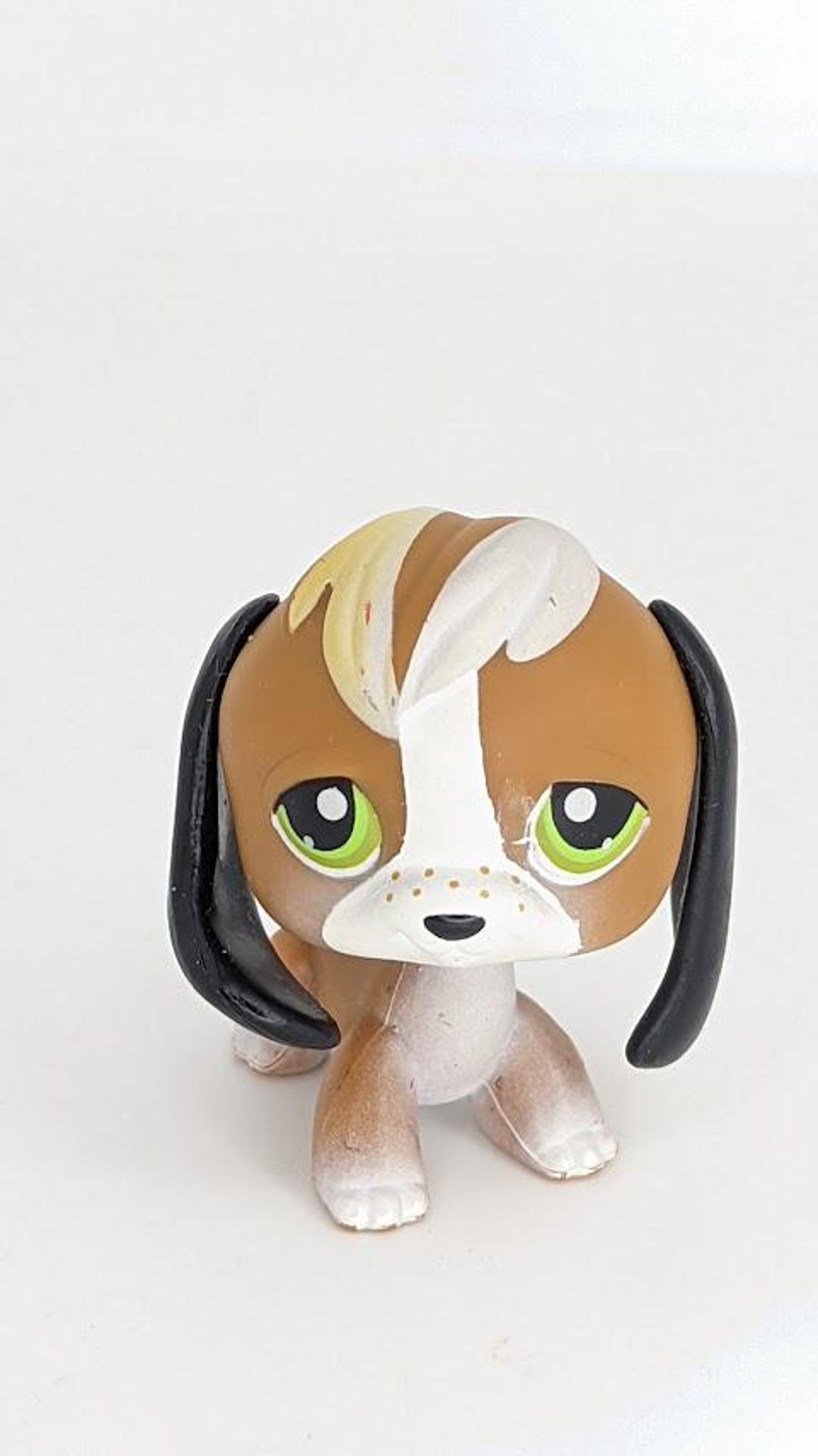 Littlest Pet Shop LPS Authentic Brown White Freckled Beagle Dog 113 - Etsy