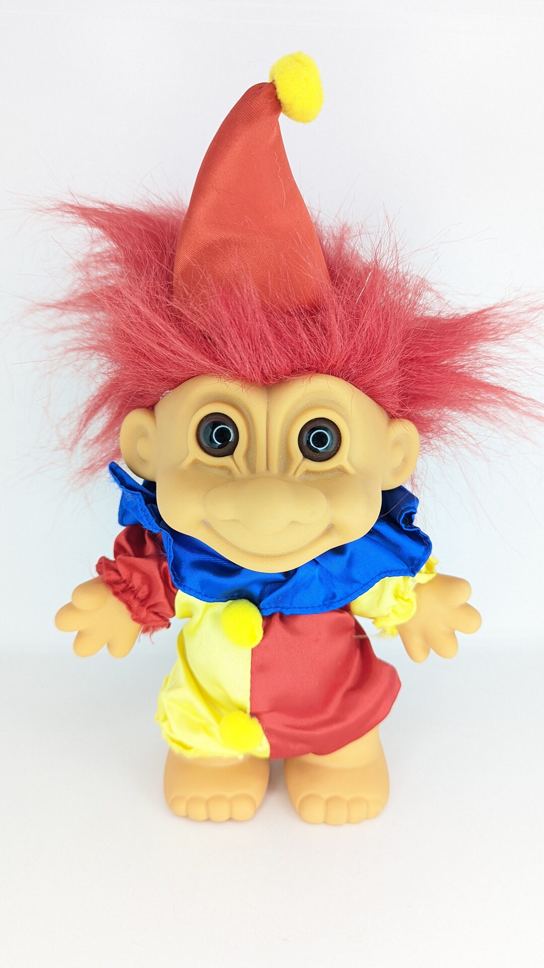Troll Doll Red Hair Clown Vintage Old Retro 8 Inches - Etsy