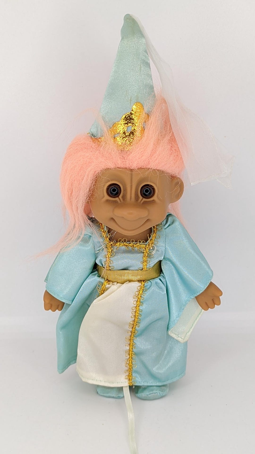 Russ Troll Doll Peach Hair Vintage Princess Tracey 7 Inch - Etsy