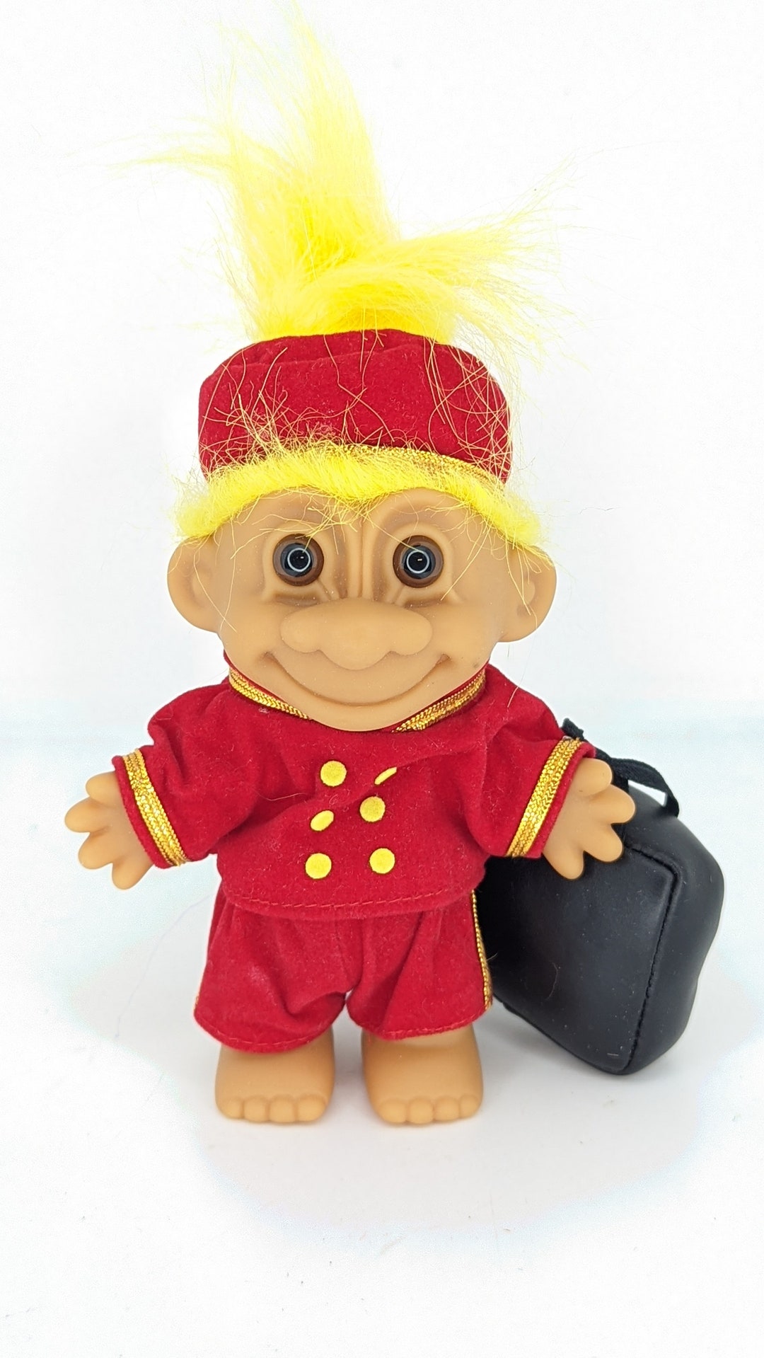 Vintage Troll Doll Russ Bellhop New Retro Nostalgic - Etsy