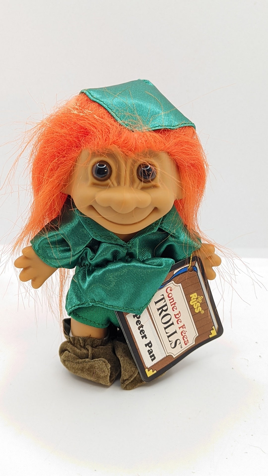 Peter Pan Disney Troll Doll 5 Inch - Etsy