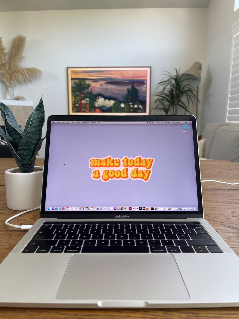 Make Today a Good Day Wallpaper - Etsy