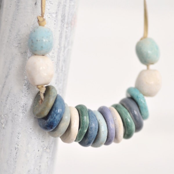 Ceramic Necklace - Etsy