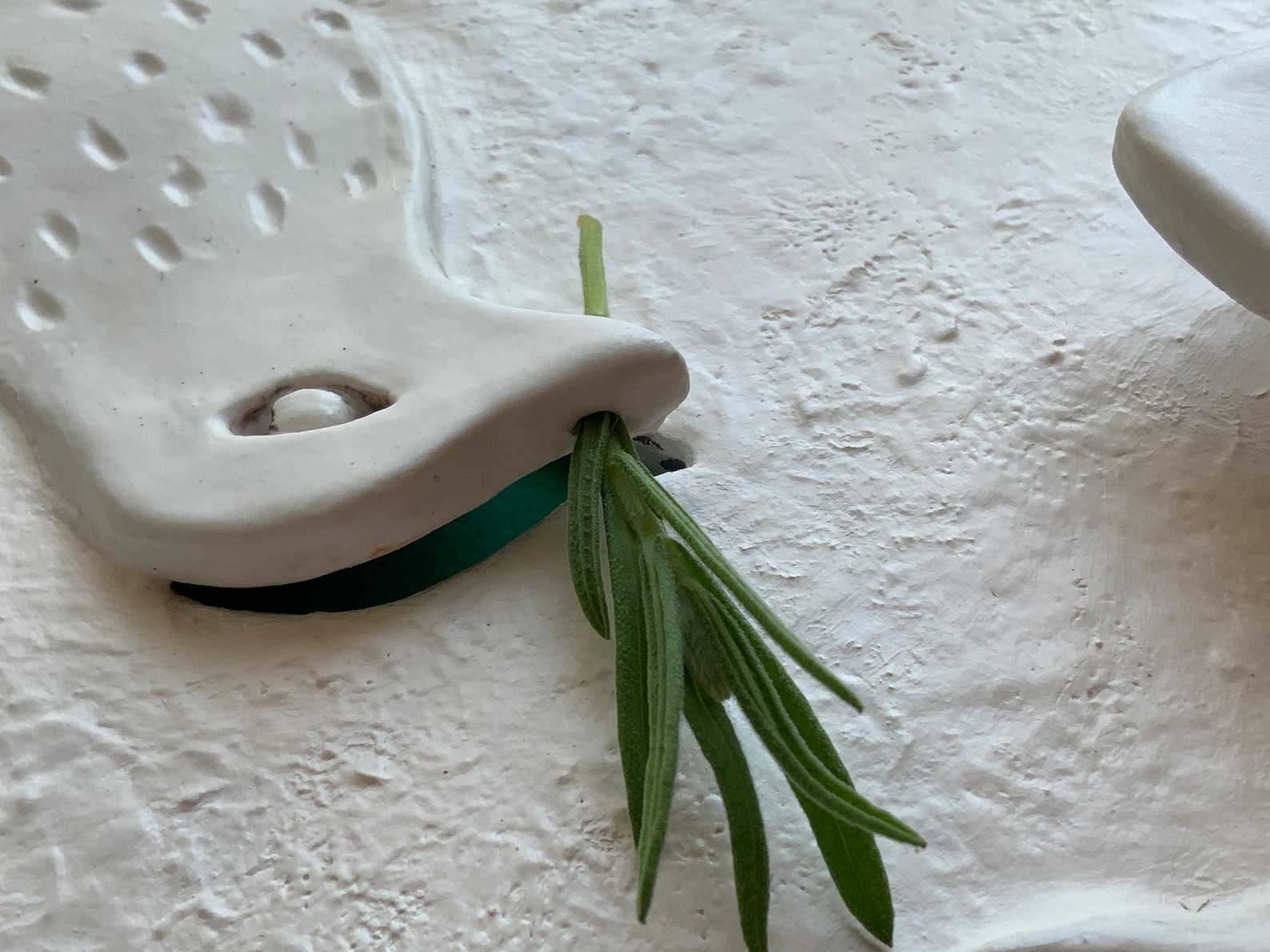 Ceramic Panel Wall Decor Bird Spring Ceramics White - Etsy