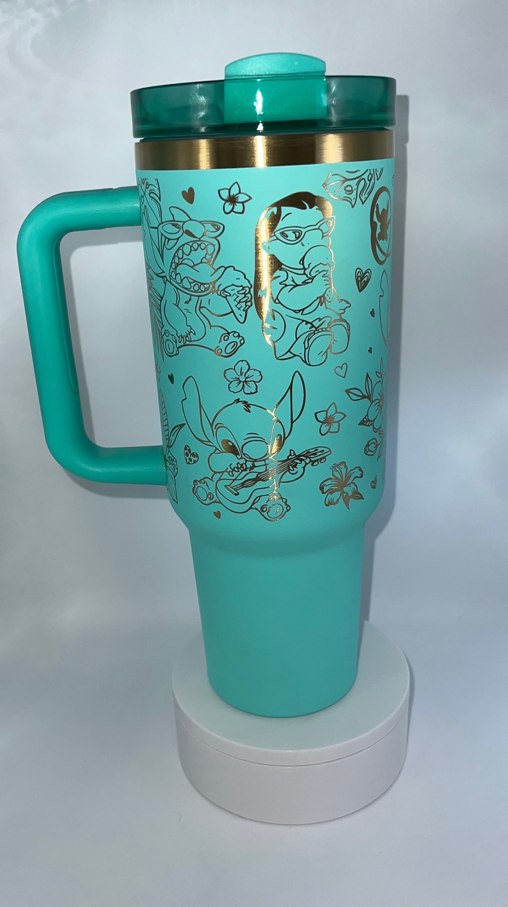 Lilo & Stitch 40oz Tumbler || Engraved Stanley || Disney || - Etsy